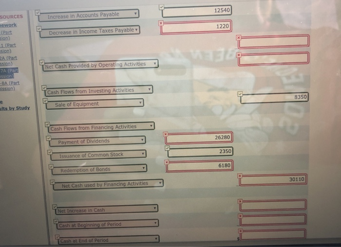 Solved Problem 13-7A (Part Level Submission) Presented below | Chegg.com