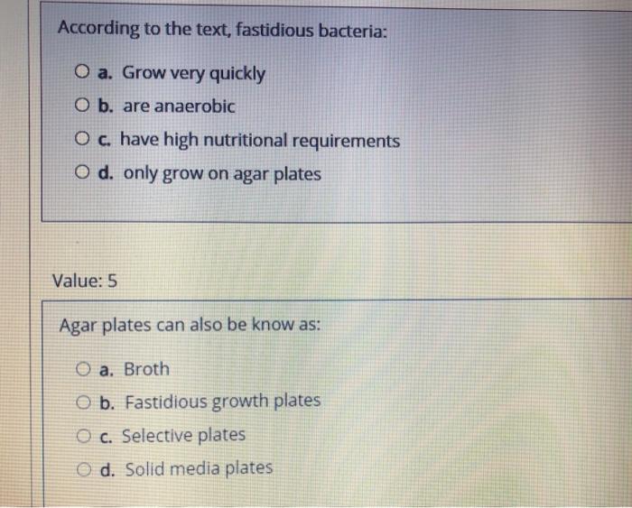 Solved What is the difference between nutrient agar and | Chegg.com