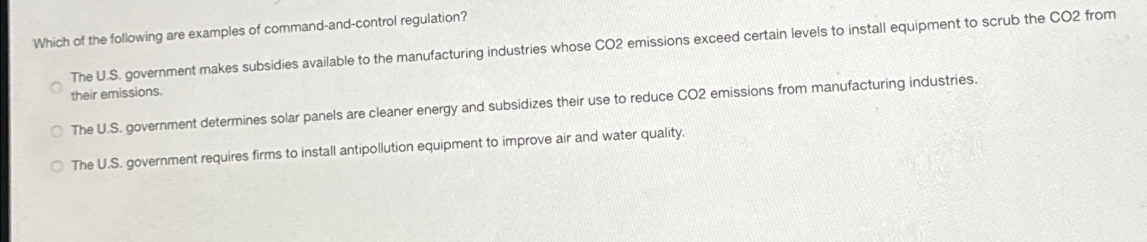 Solved Which of the following are examples of | Chegg.com