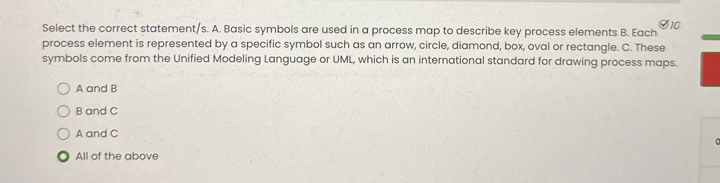 Solved Select the correct statement /s. A. Basic symbols are | Chegg.com