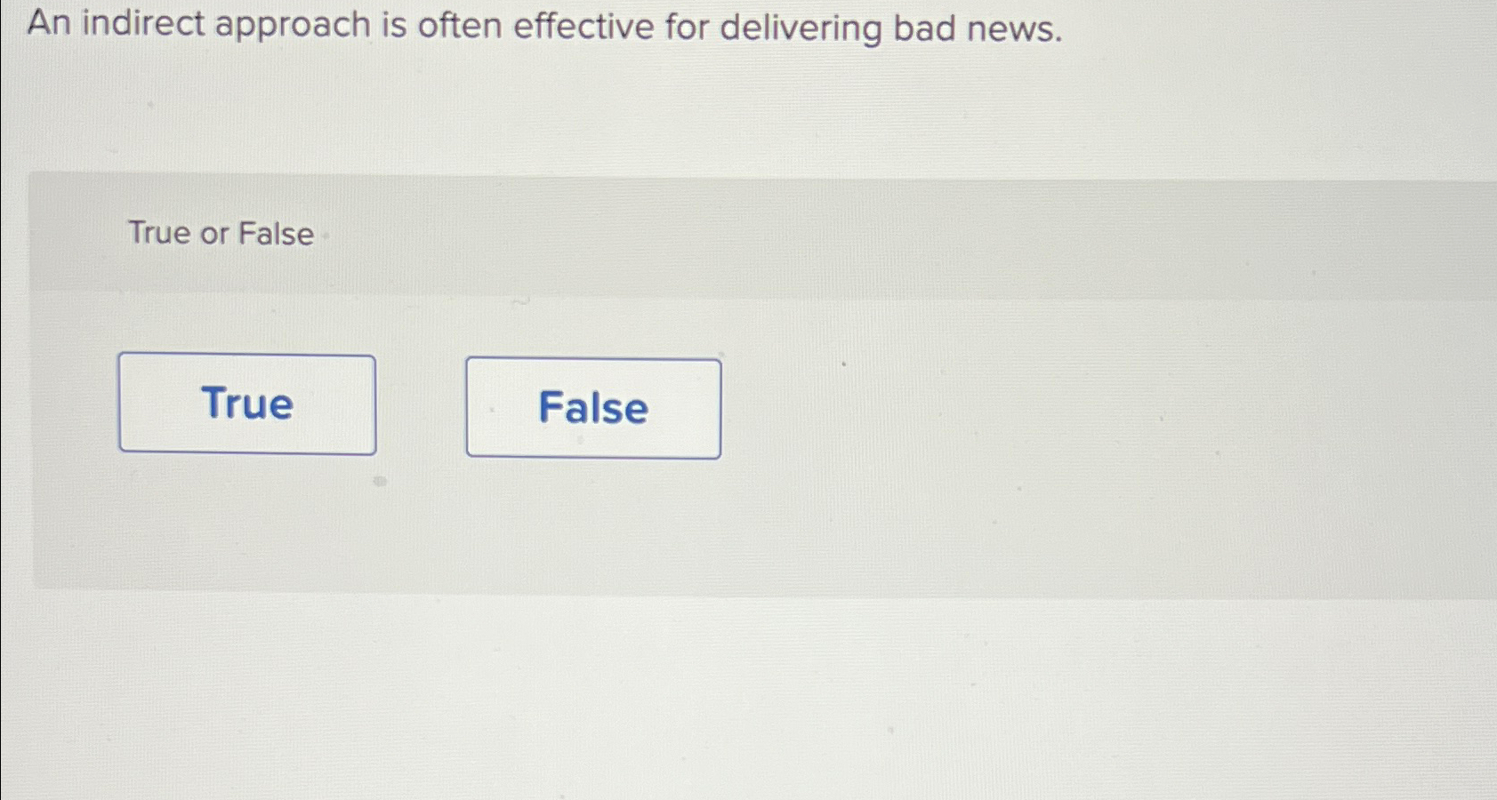 Solved An indirect approach is often effective for | Chegg.com