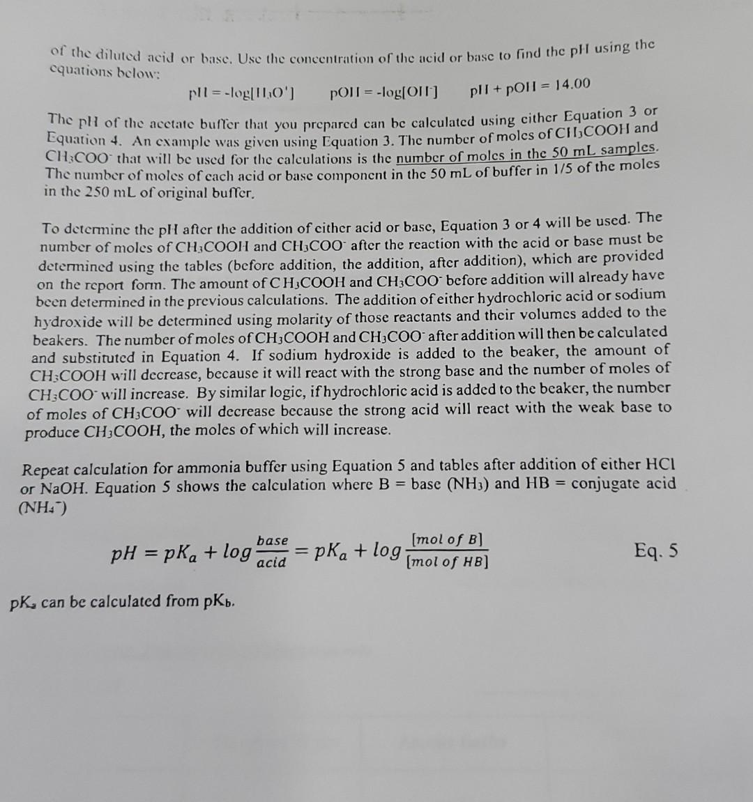 Solved Intreduction A buffer solution is a solution that is | Chegg.com