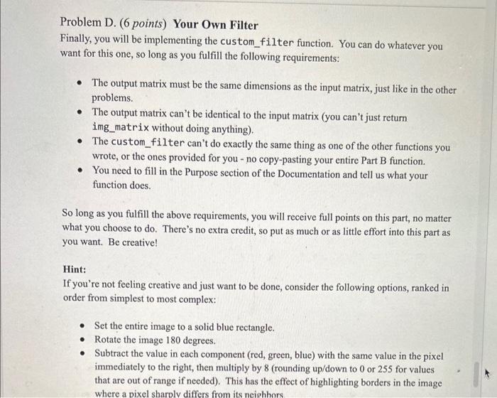 Solved Problem C. (10 points) Mirror Next, you will be | Chegg.com