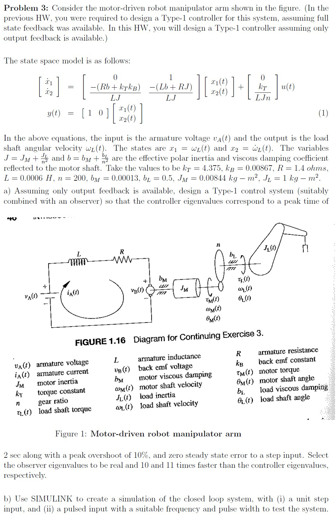 Solved Use Matlab if required and completely solve with | Chegg.com
