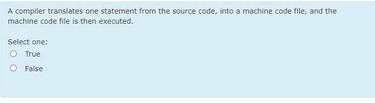 Solved A compiler translates one statement from the source | Chegg.com