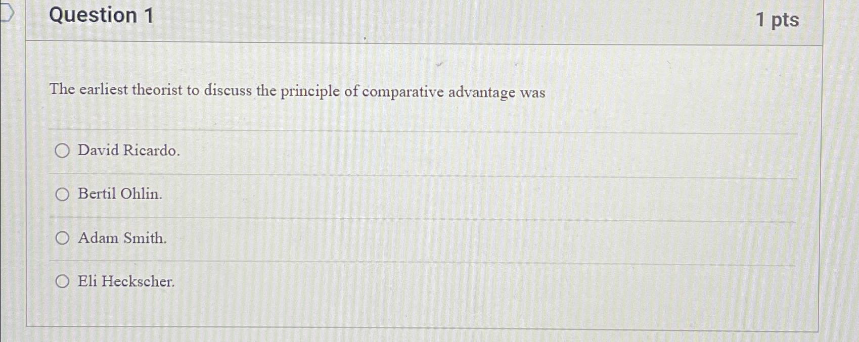 Solved Question 11 ﻿ptsThe earliest theorist to discuss the | Chegg.com