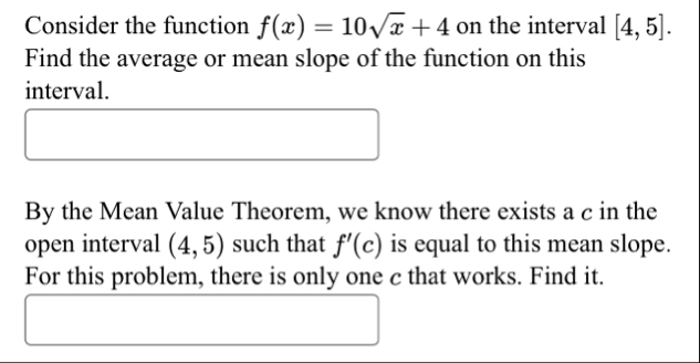 Solved Consider the function f(x)=10x2 4 ﻿on the interval | Chegg.com