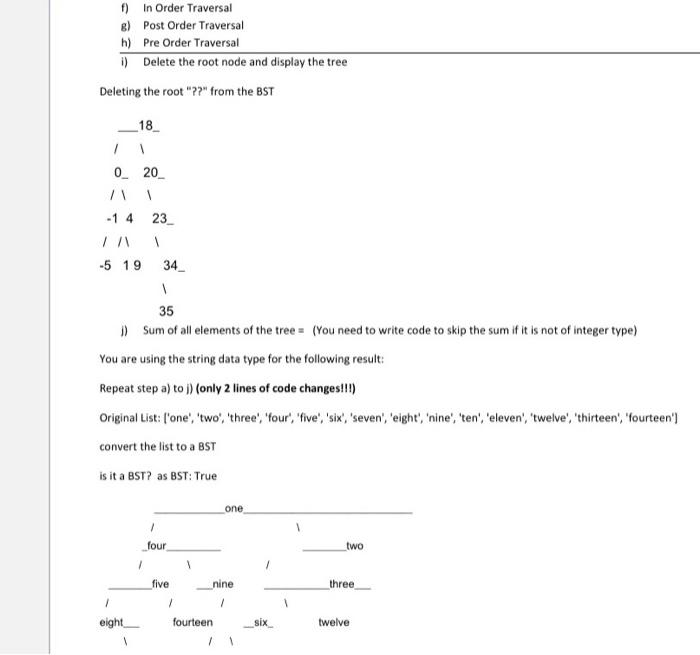 Solved in python f-jThis BST_Node class has the following: | Chegg.com