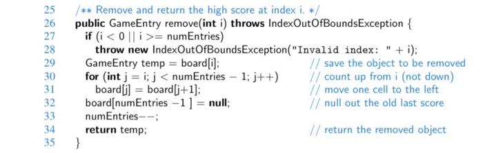 Solved 3.1.1 Storing Game Entries in an Array The first | Chegg.com