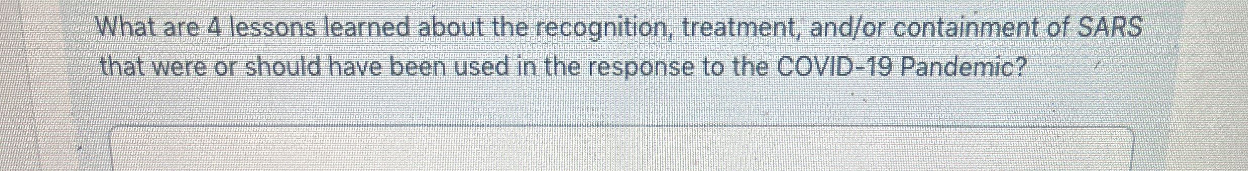 Solved What are 4 ﻿lessons learned from the book Spillover | Chegg.com