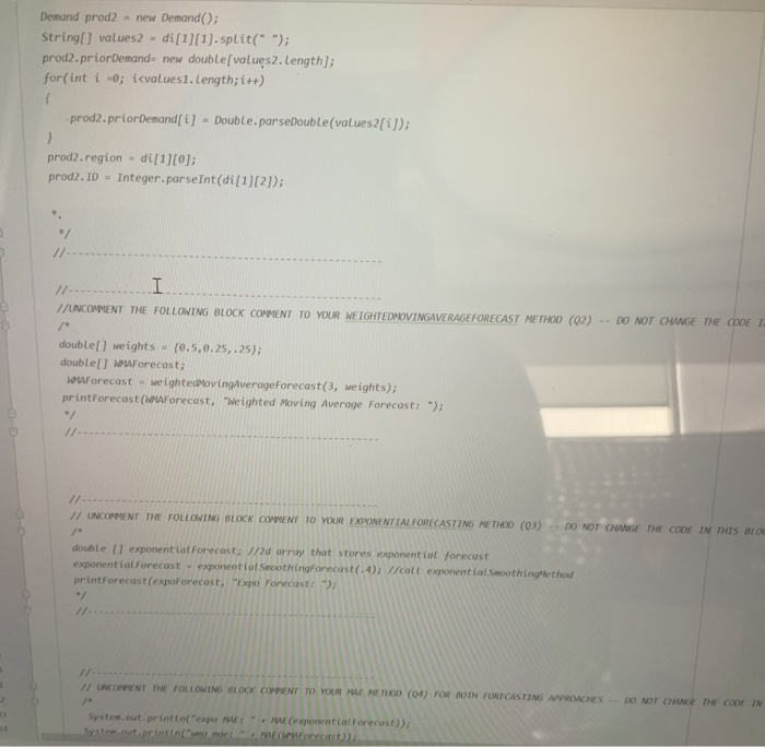 Solved Question 1 Make the following additions/modifications | Chegg.com