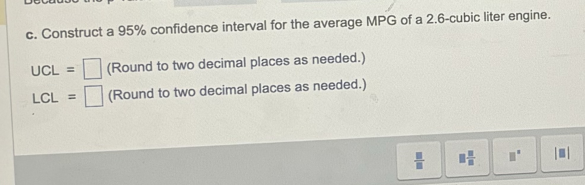 construct a 95% ﻿confidence interval for the average | Chegg.com