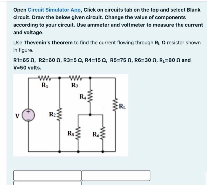 Solved Open Circuit Simulator App, Click on circuits tab on | Chegg.com
