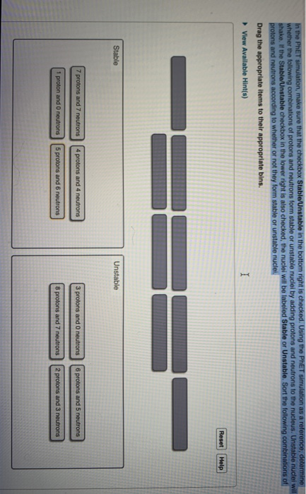 Solved In the PhET simulation, make sure that the checkbox | Chegg.com