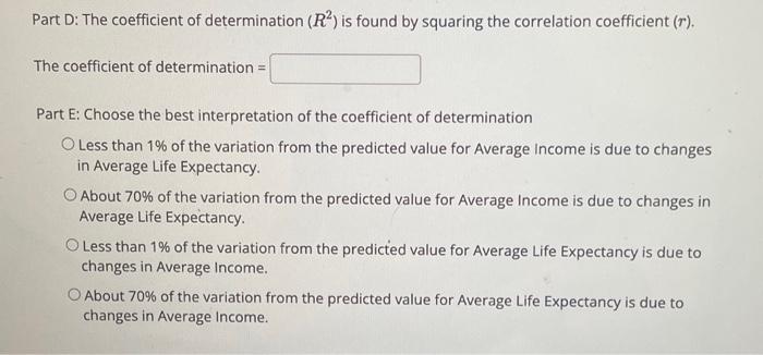 Use technology (spreadsheet regression or the Alcula | Chegg.com