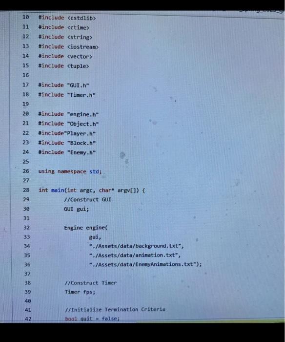 Solved I am trying to write a player class that implements | Chegg.com