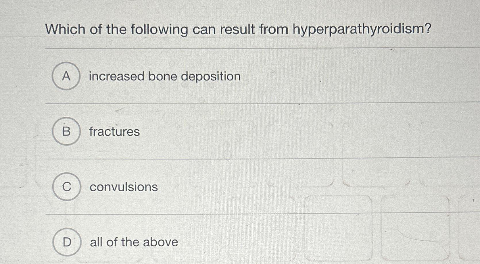 Solved Which of the following can result from | Chegg.com