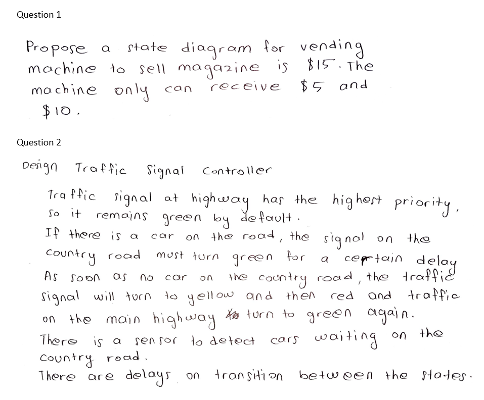 Solved Propose a state diagram for vending machine to sell | Chegg.com