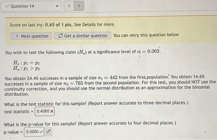 Solved Hi can you please double check your answers my chegg | Chegg.com
