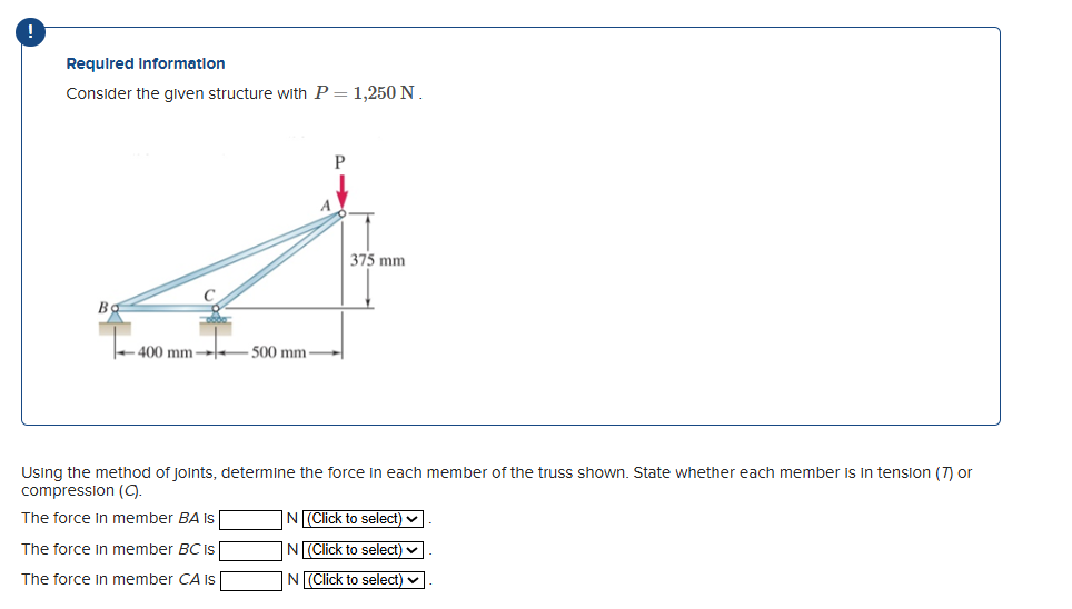 Solved ! ﻿Required Information Consider the given structure | Chegg.com