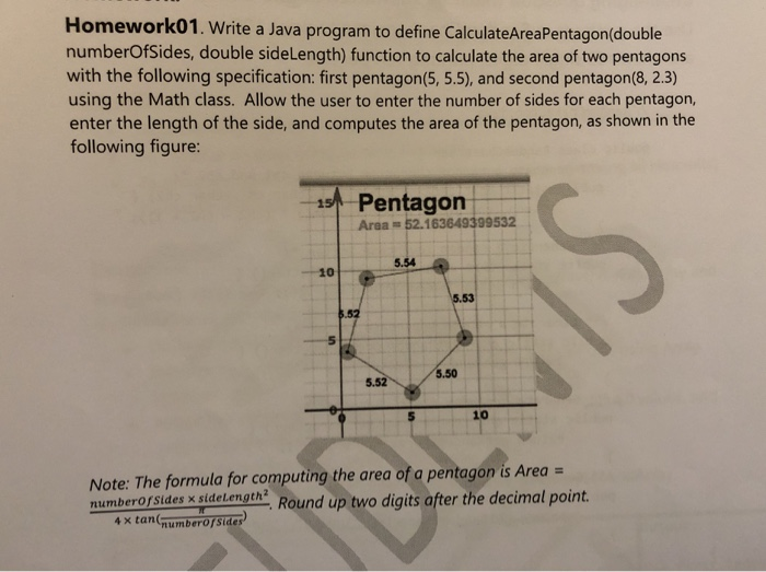 Solved Homework01 Write A Java Program To Define Calculate