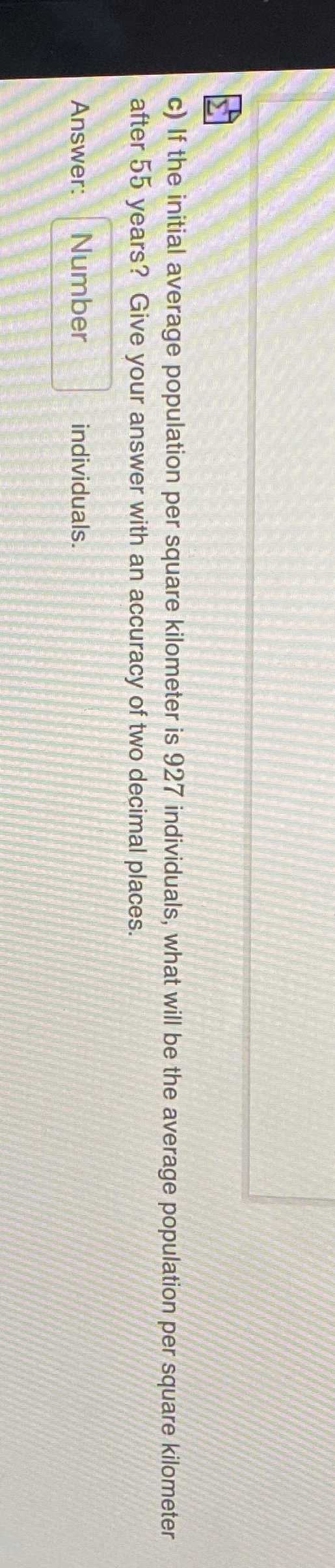 Solved Question 31 ﻿pointHow Did I Do?The population of an | Chegg.com