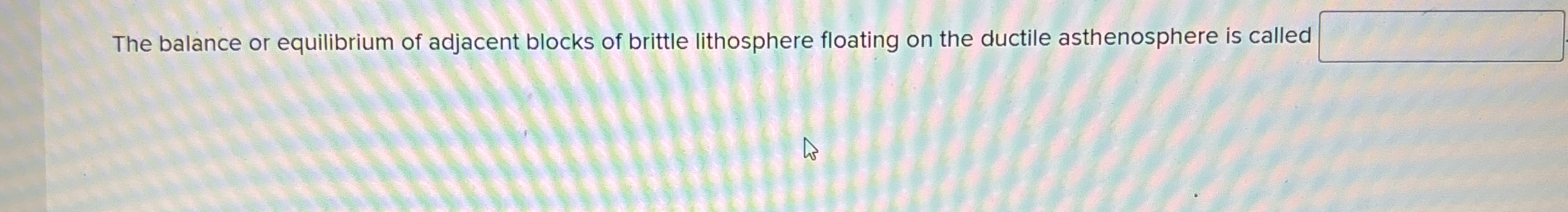 The balance or equilibrium of adjacent blocks of | Chegg.com