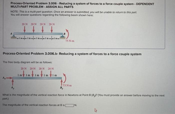 Solved Process-Oriented Problem 3.006- Reducing a system of | Chegg.com