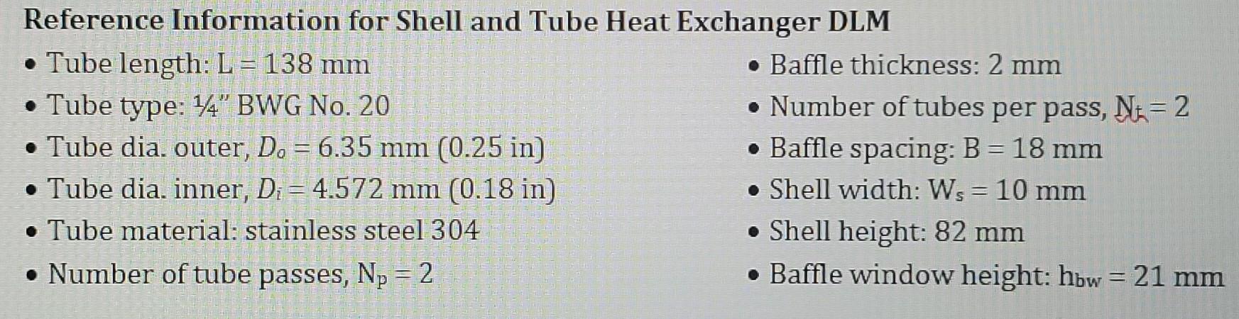 Solved 4. Calculate the shell side heat transfer | Chegg.com
