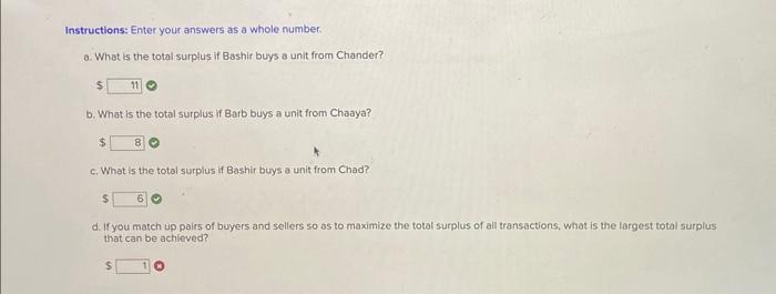 Solved Look at the taple below.Instructions: Enter your | Chegg.com
