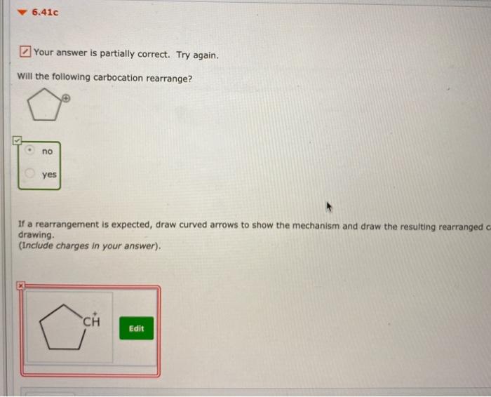 Solved 6.41c Your answer is partially correct. Try again. | Chegg.com