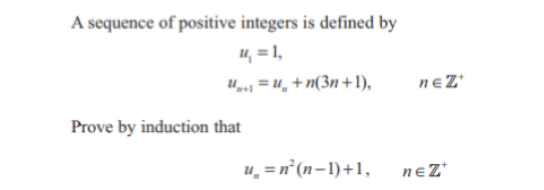 Solved A sequence of positive integers is defined | Chegg.com