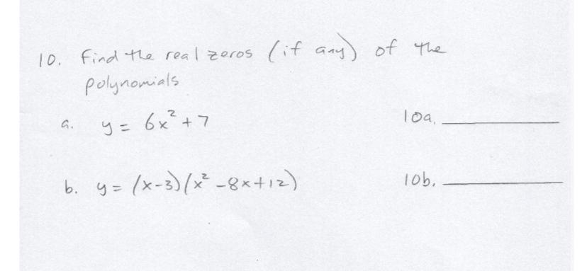 Solved Find the real zeros (if any) ﻿of | Chegg.com
