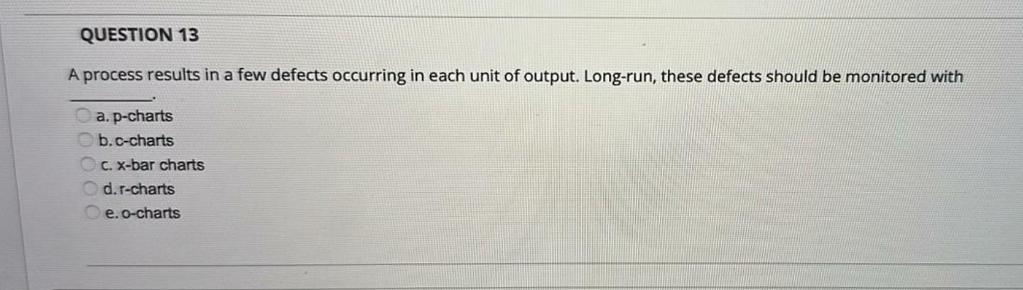 Solved A process results in a few defects occurring in each | Chegg.com