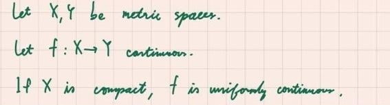 Solved Let X,Y be metric spaces. Let f:X→Y continuous. If x | Chegg.com