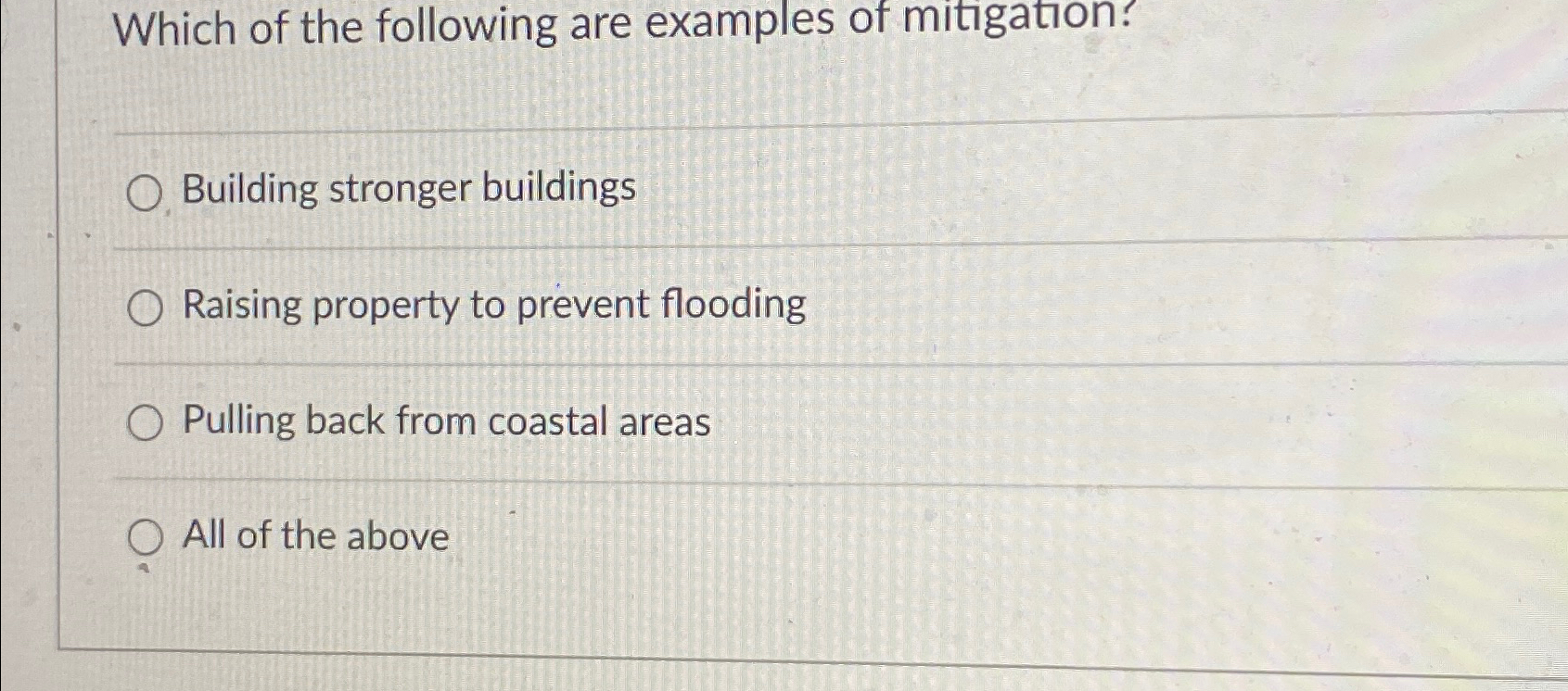 Solved Which of the following are examples of | Chegg.com