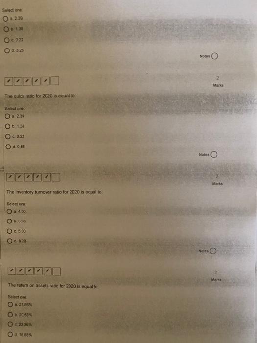 Solved Multiple Choice Questions Use the following | Chegg.com