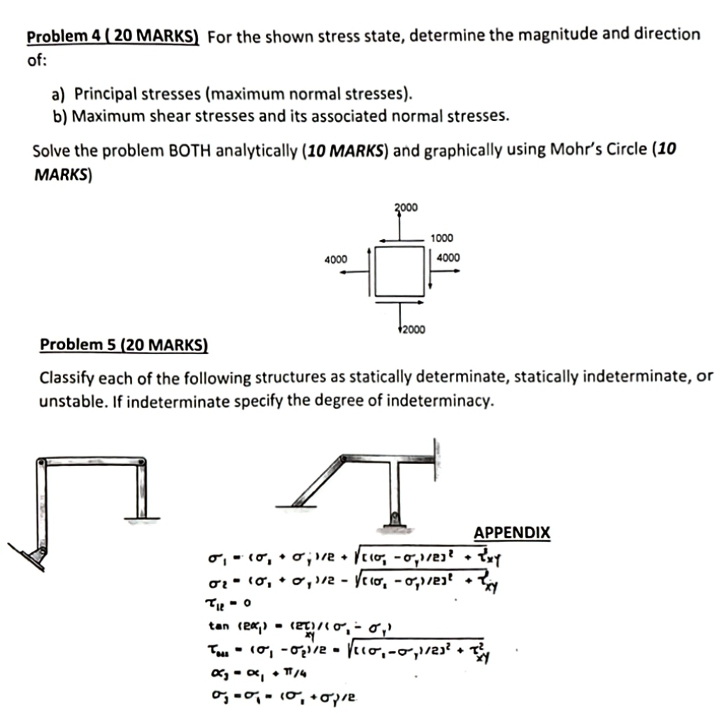 Solved Mechanical EngineeringME 203 ﻿Solid Mechanics | Chegg.com