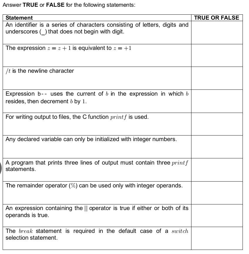 Solved Ancianr TDIIE or EAI CE for tha follniaina | Chegg.com