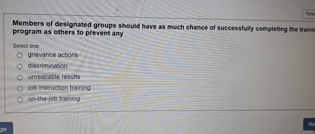 Solved Members of designated groups should have as much | Chegg.com