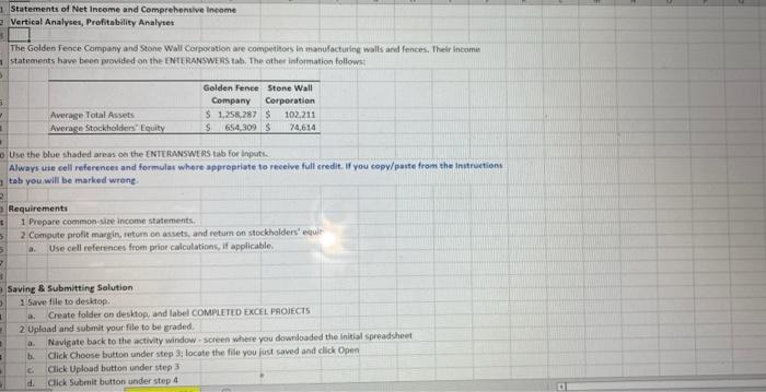 Solved 1. Prepare common-size income statements. (Always use | Chegg.com