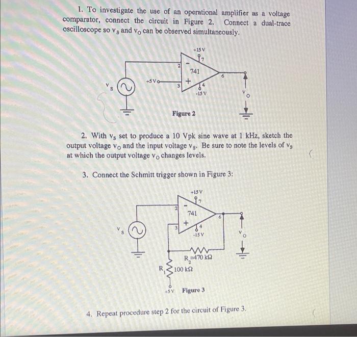 Solved Comparators 24 Reference Electronic Devices and | Chegg.com