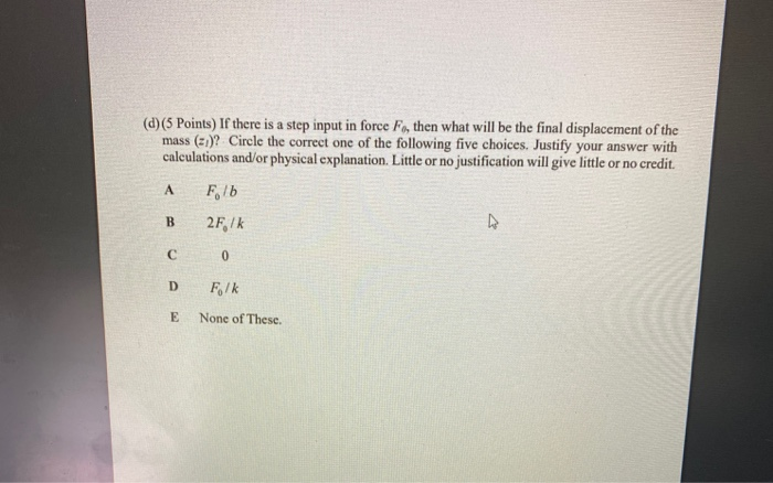 Solved Problem 3 (20 Points Total): Consider the system | Chegg.com