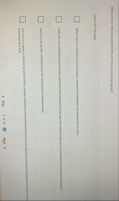 Solved Which of the following statements are true concerning | Chegg.com