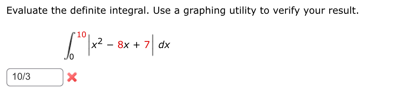 Solved Evaluate the definite integral. Use a graphing | Chegg.com