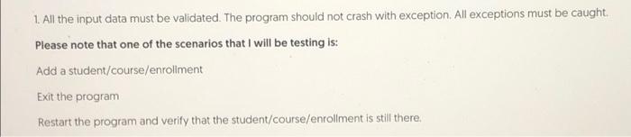 Solved Write program for exercises You will write a | Chegg.com