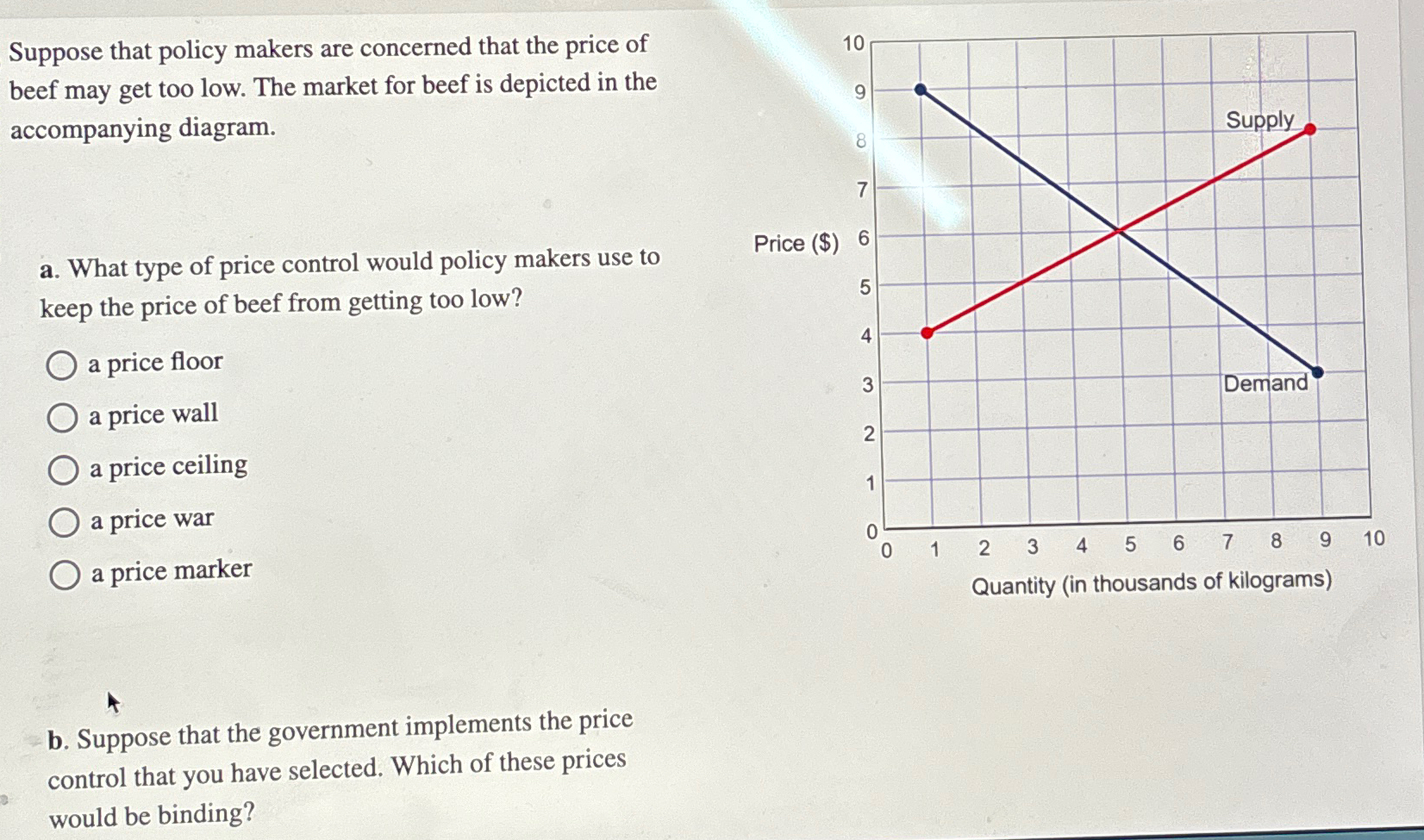 Solved Suppose that policy makers are concerned that the | Chegg.com