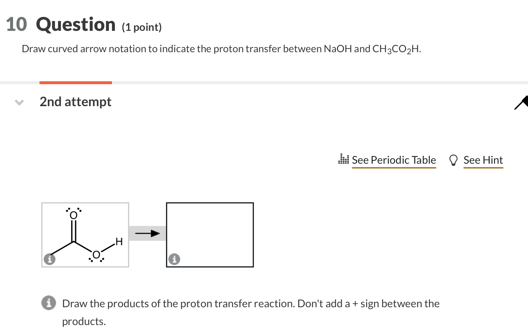 10 Question (1point)Draw curved arrow notation to | Chegg.com 10 Question (1point)Draw curved arrow notation to | Chegg.com