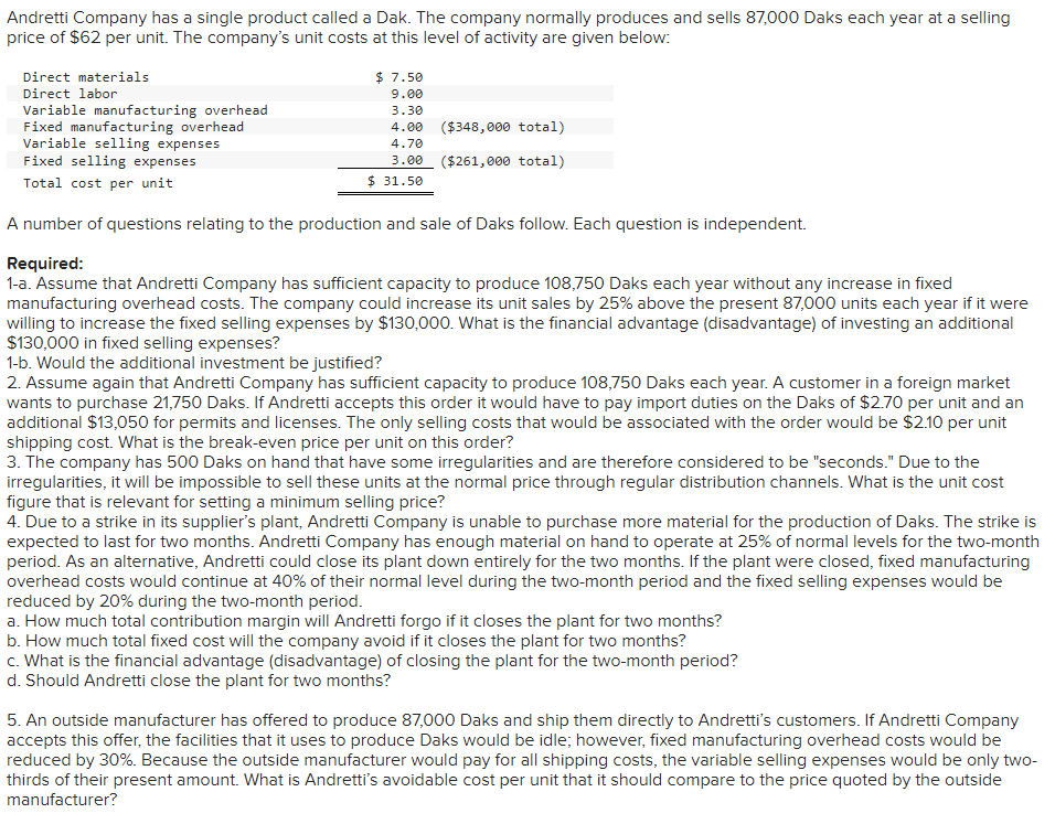 Solved Plesase help me solve all 5 ﻿requirements | Chegg.com