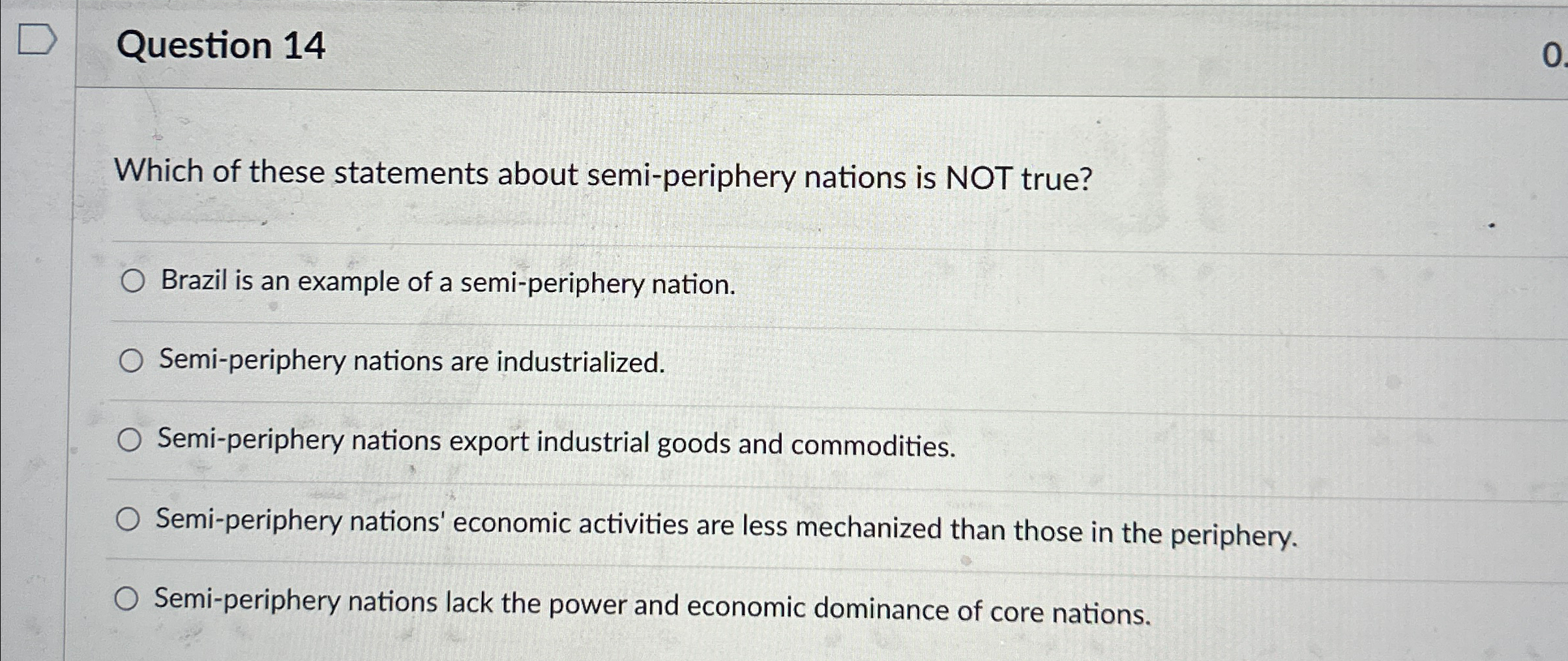 Solved Question 14Which of these statements about | Chegg.com